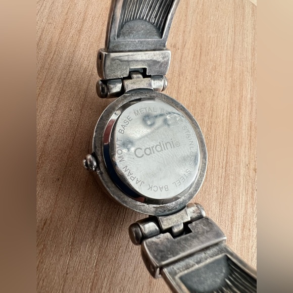 Cardini | Accessories | Cardini Vintage Bracelet Watch Gorgeous Inlay ...
